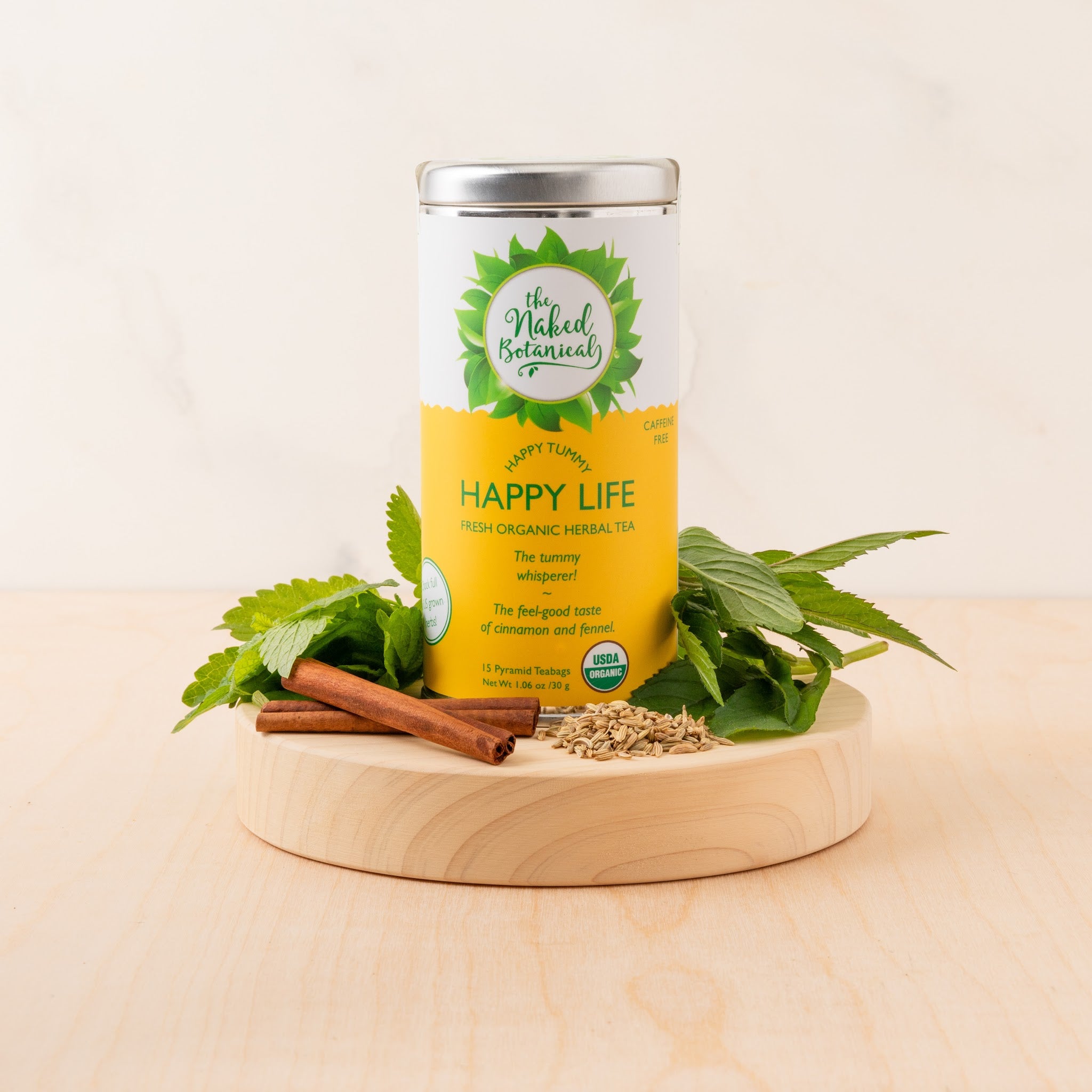 Happy Tummy, Happy Life Herbal Tea – The Naked Botanical