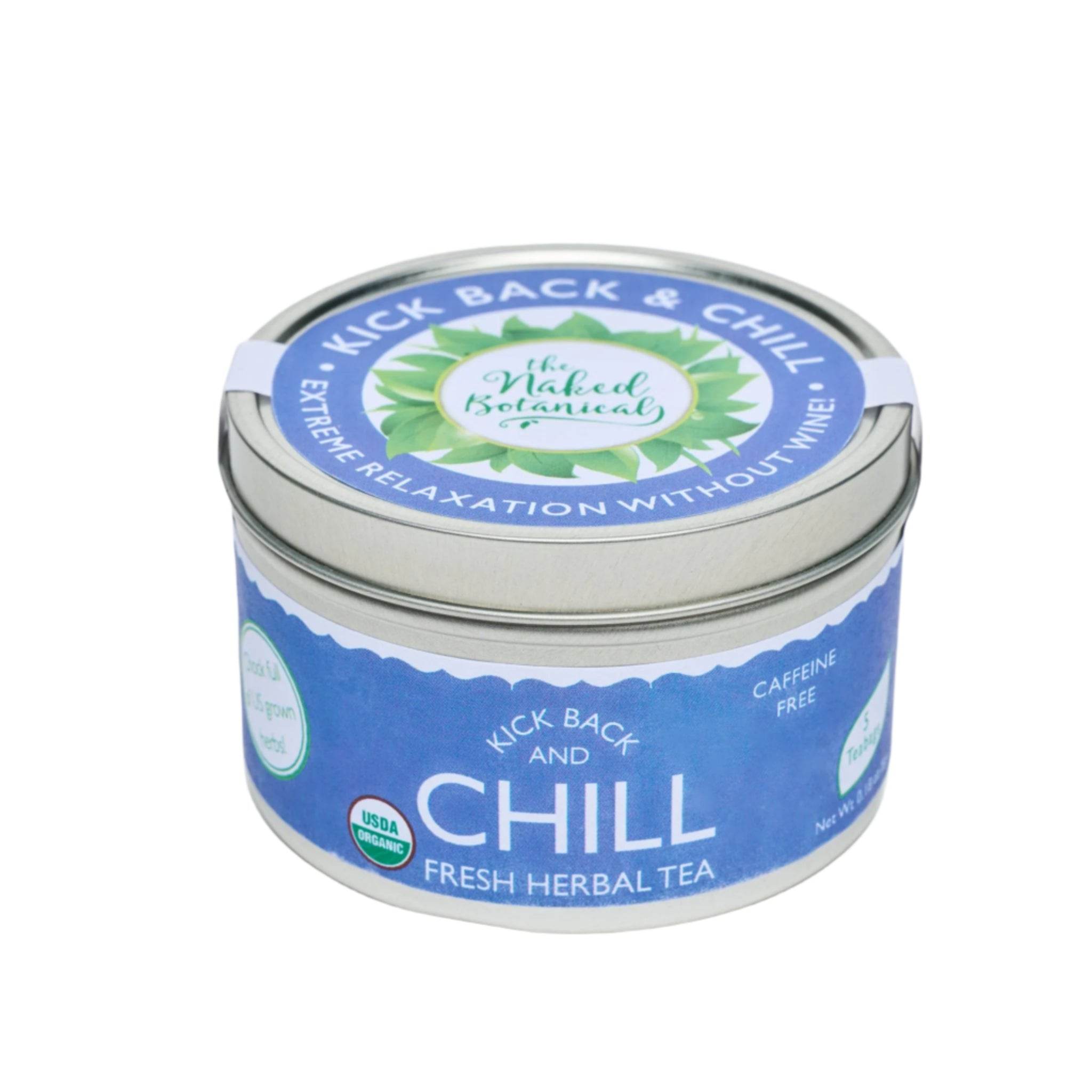Just Kick Back & Chill Herbal Tea — US‑grown, Relaxing & Caffeine‑Free ...