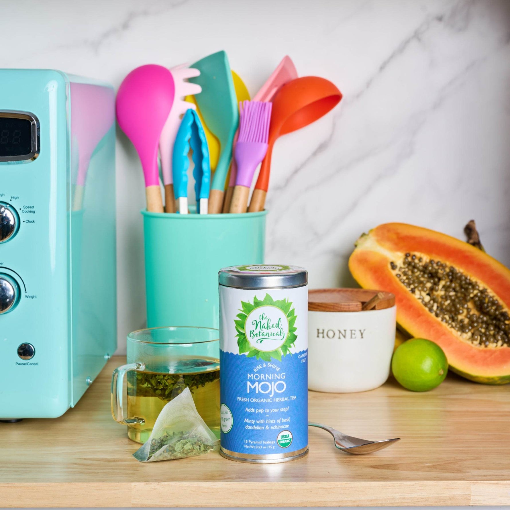 Morning Mojo Herbal Tea – The Naked Botanical