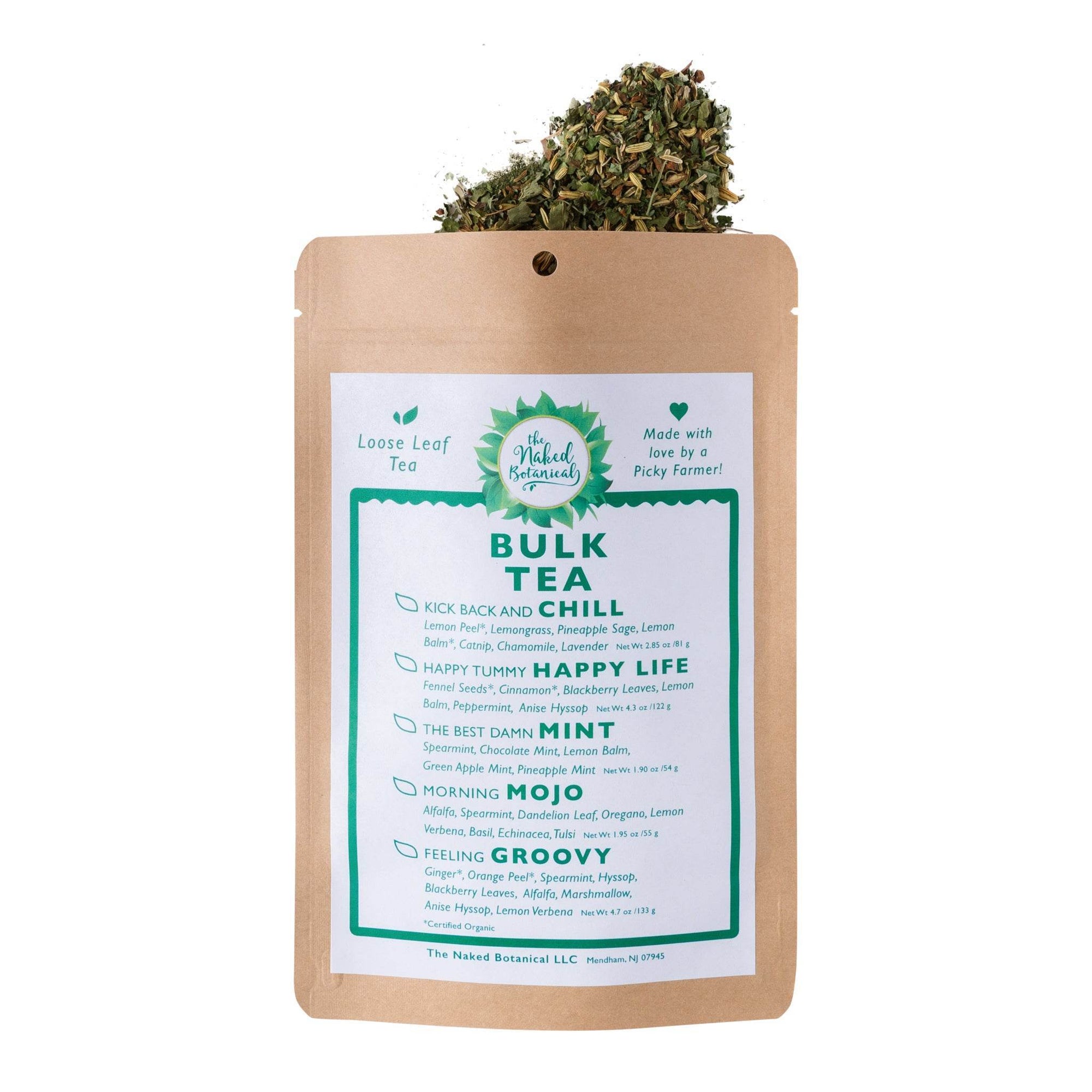 Best Damn Mint Herbal Tea — Refreshing & Uplifting, Caffeine-Free – The ...